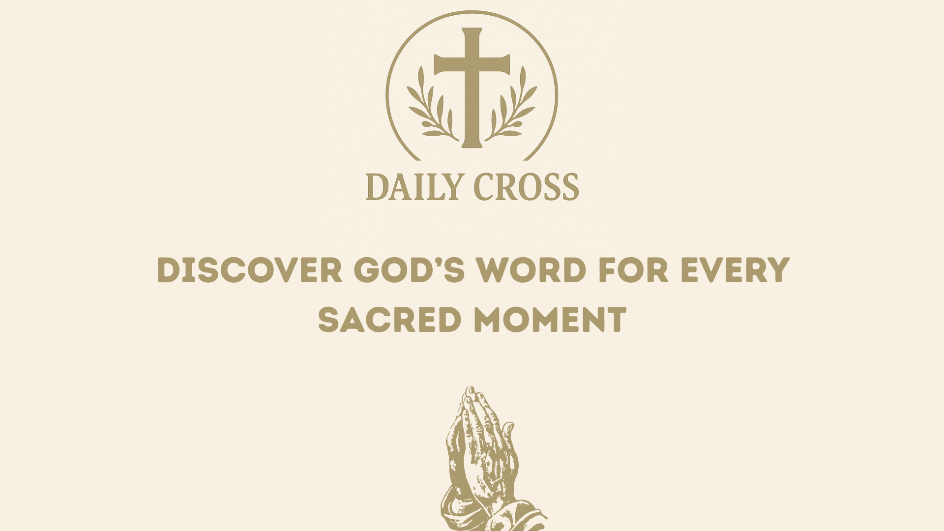 Daily Cross - Bible Verse Search & Spiritual Discovery App